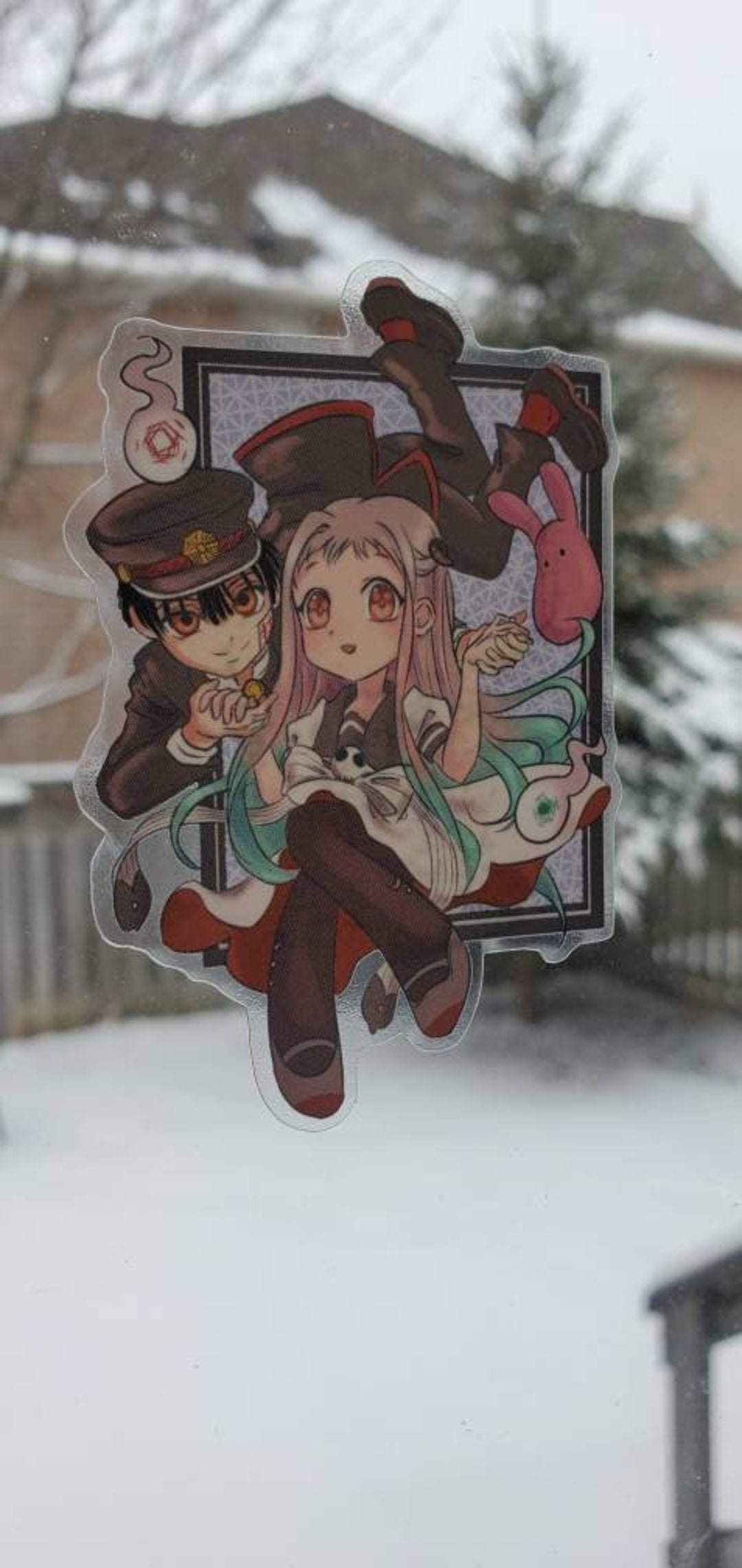 Hanako-kun Clear Sticker - Etsy