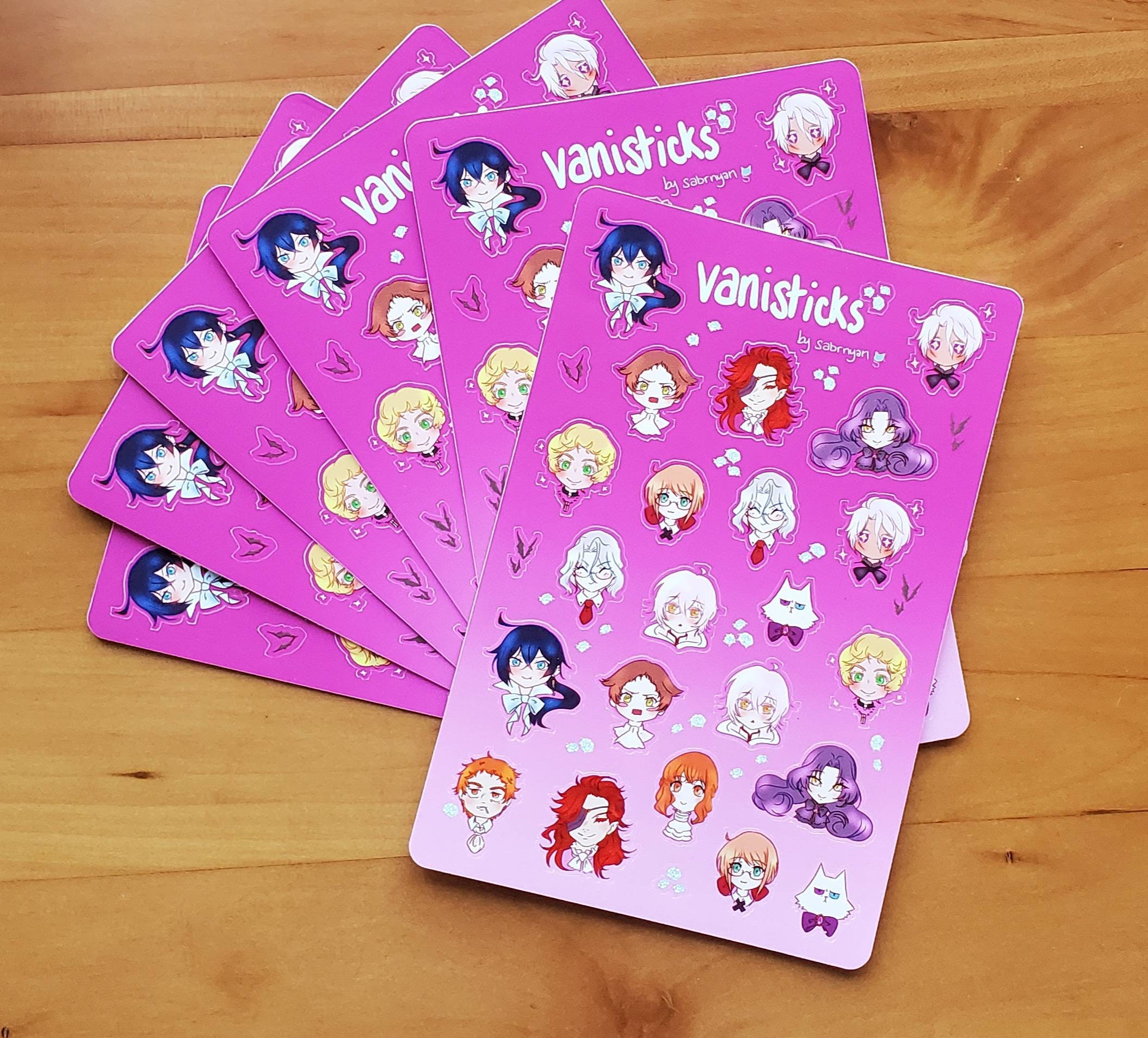 Vanitas Sticker Sheet - Etsy