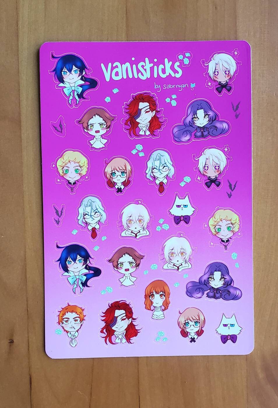 Vanitas Sticker Sheet - Etsy