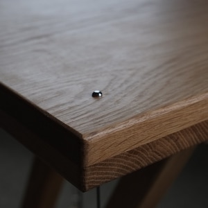 Solid Oak Floating Table Tensegrity - Etsy