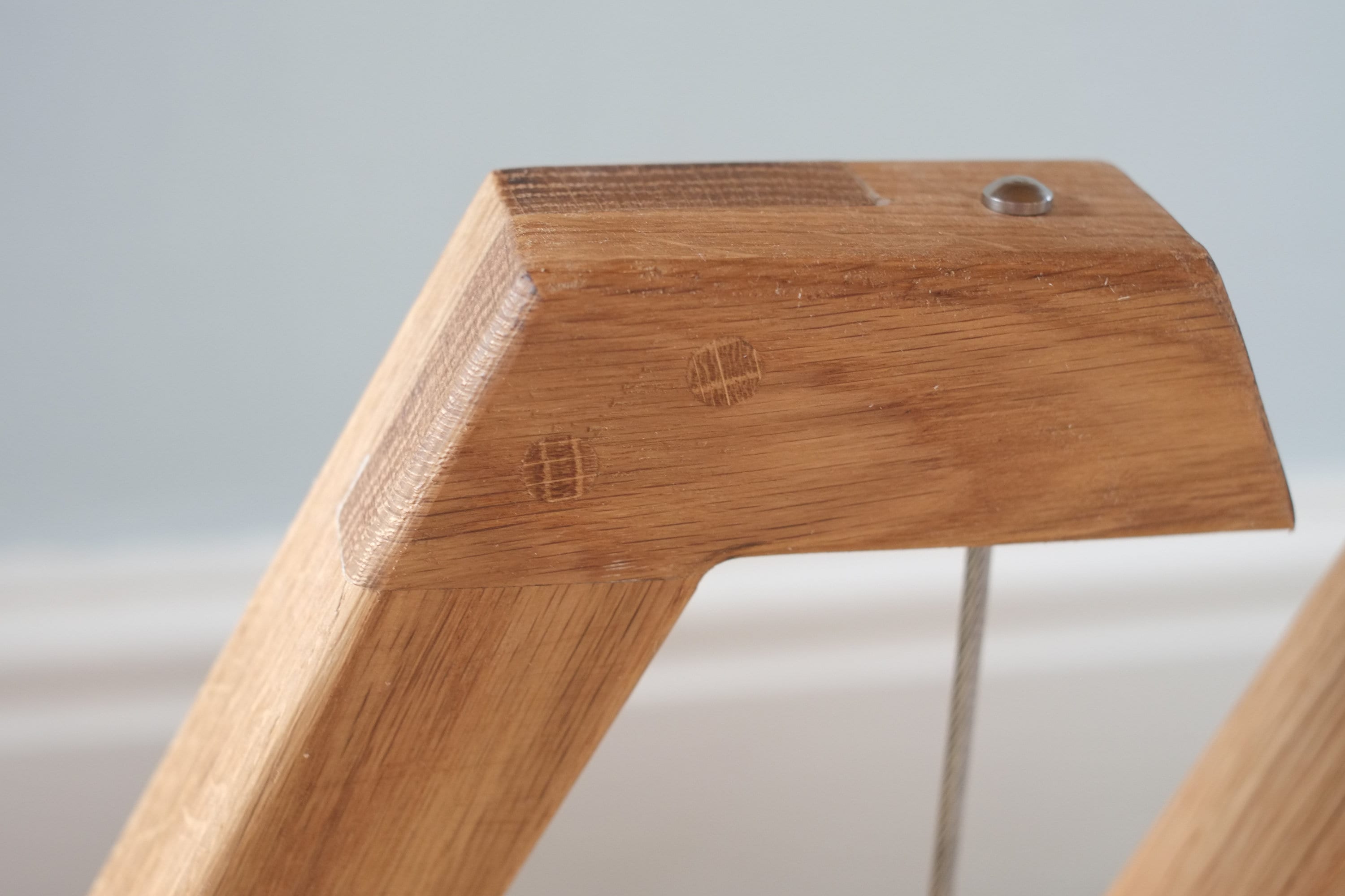 Solid Oak Floating Table Tensegrity - Etsy