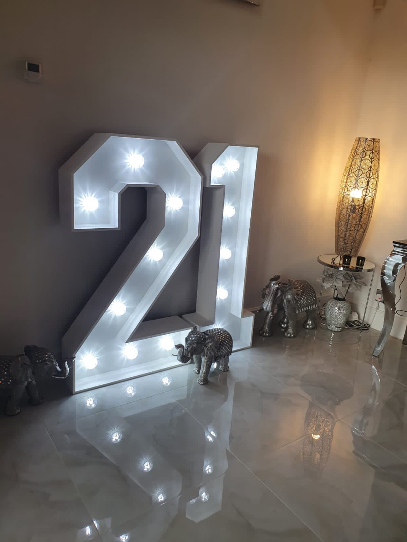 BIRTHDAY CELEBRATIONS Light Up Numbers and Letters for HIRE | Etsy