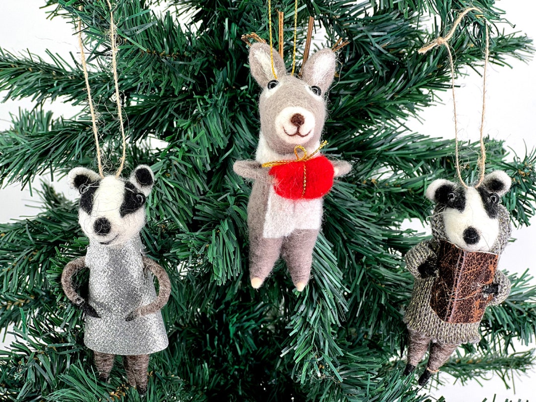 Los Coatis 3 Pc Set Hanging Ornaments - Etsy
