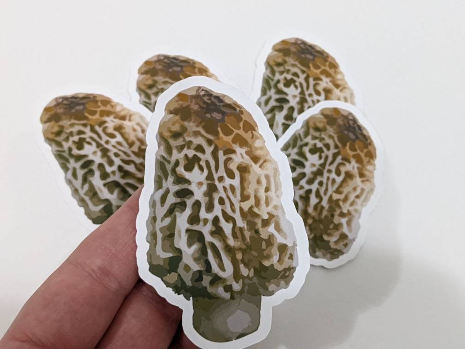 Waterproof Mushroom Sticker | Vinyl Mushroom Sticker | Fungi ...