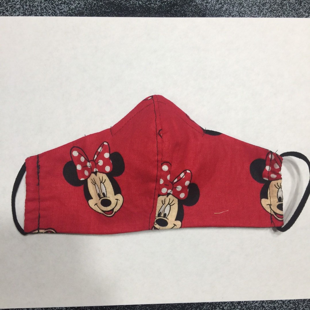 Minnie Mouse Mask - Etsy