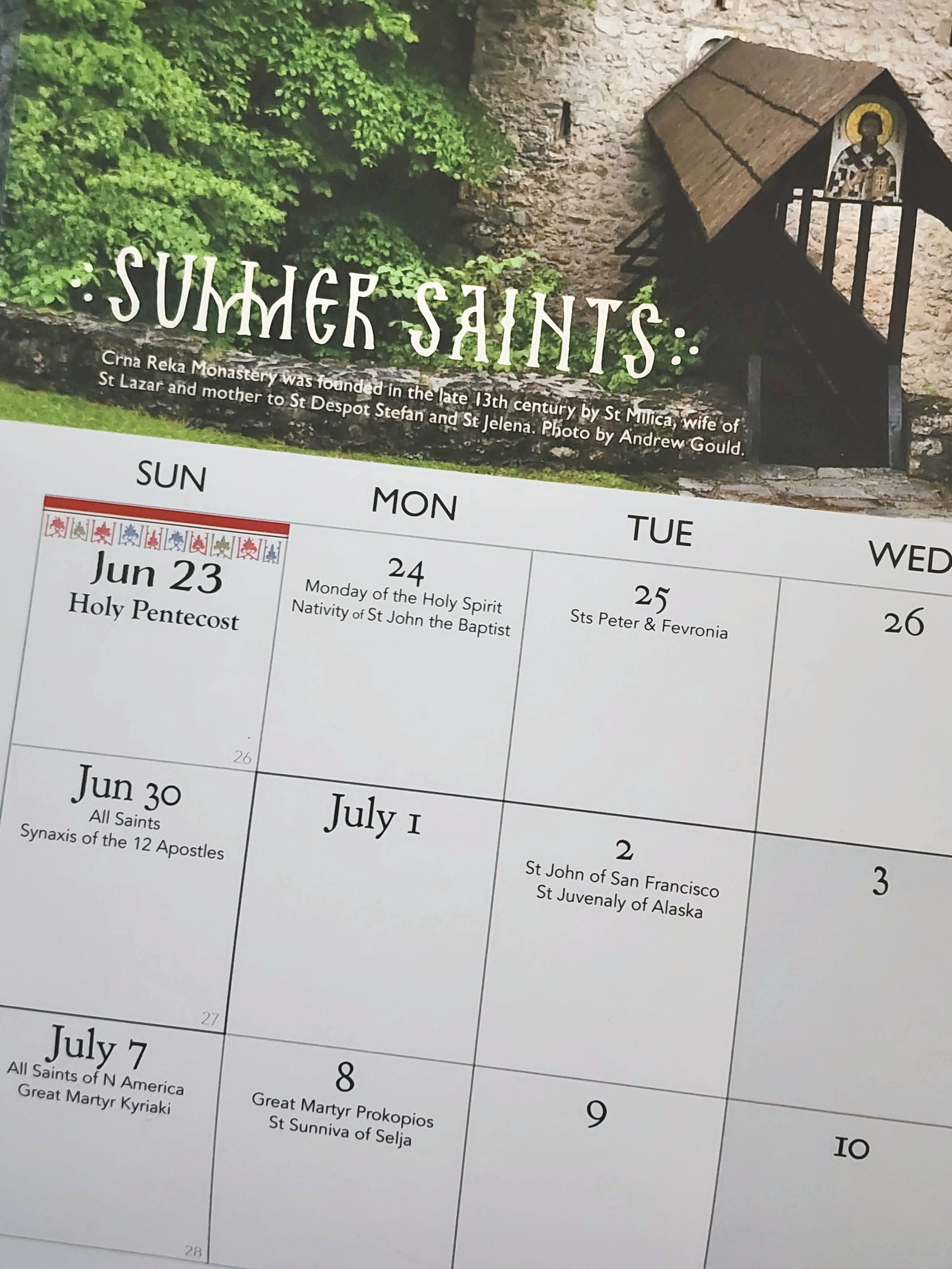 2024 NEW Calendar of Liturgical Seasons - Etsy