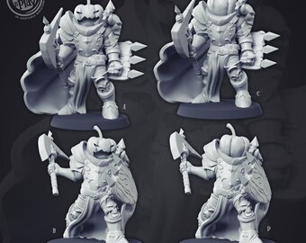 Dnd Miniature Knight - Etsy