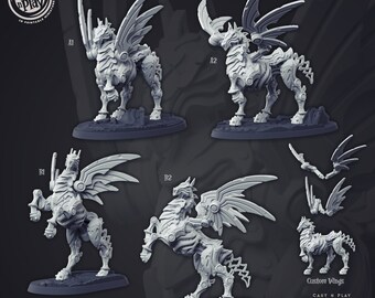 Dnd Pegasus Miniature - Etsy