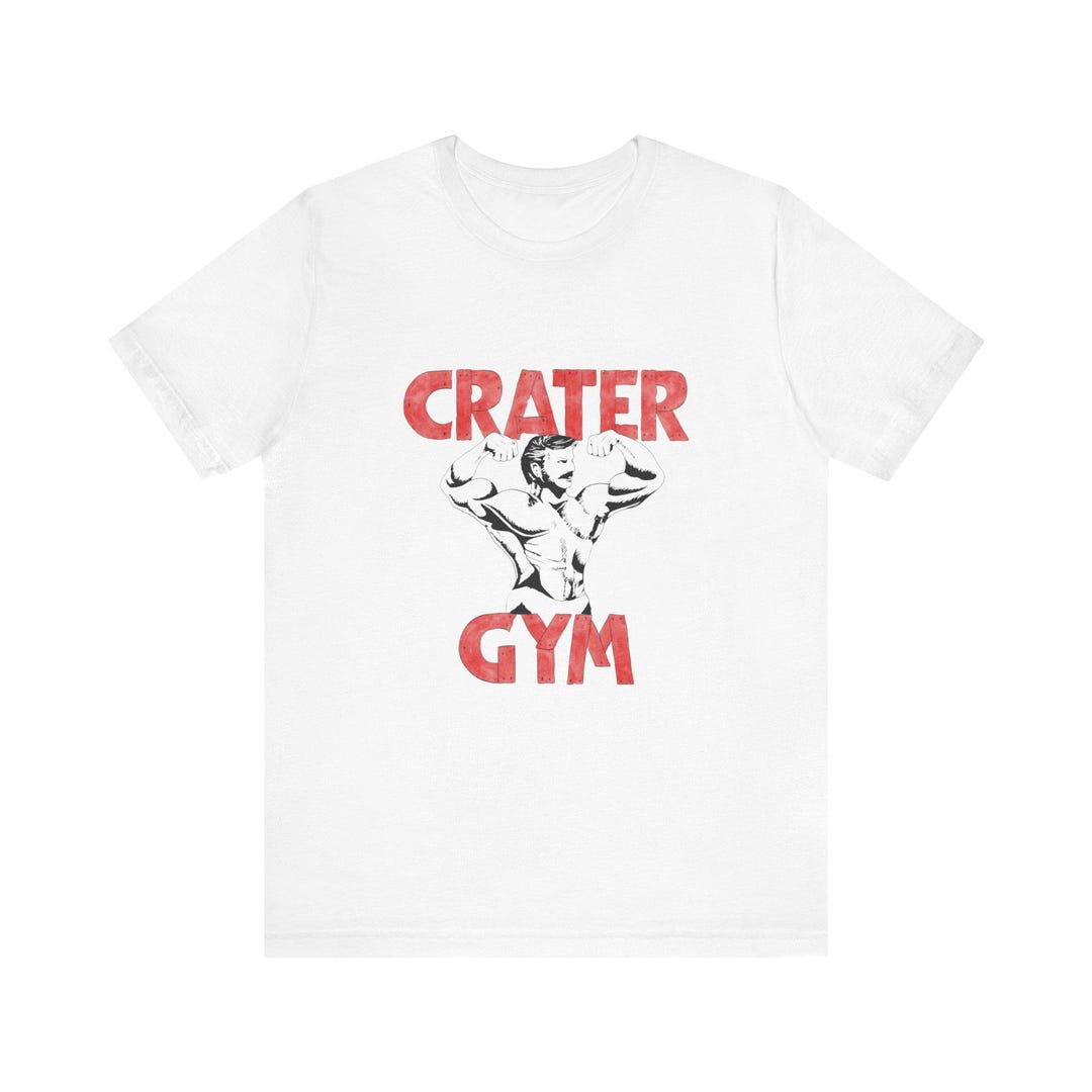 Staff Love Lies Bleeding Inspired Vintage Crater Gym Tee STAFF ON BACK ...