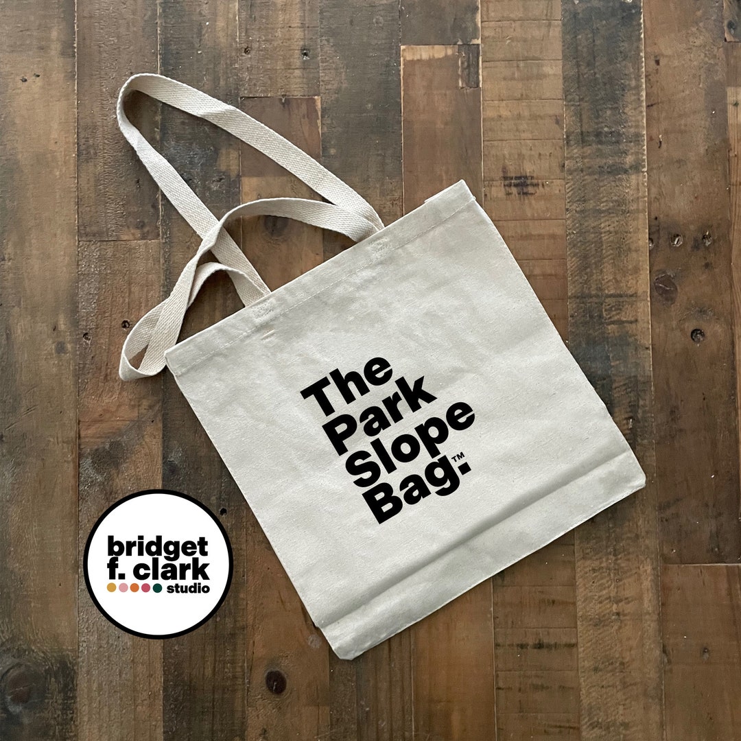 The Park Slope Bag, Library Bag, Commuter Tote, Grocery Bag, Canvas ...