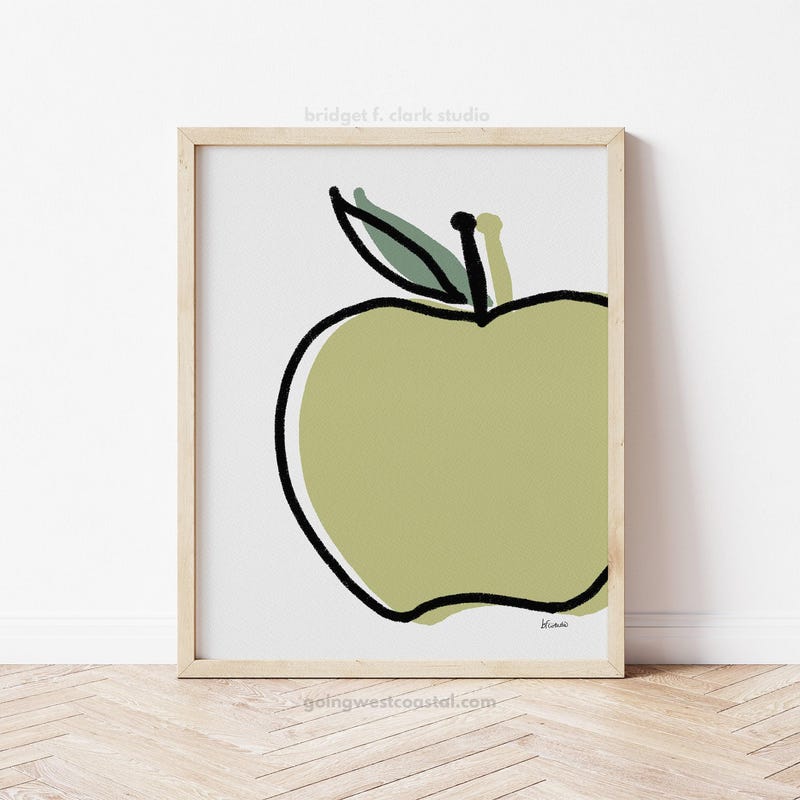 Apple Kitchen Decor - Etsy