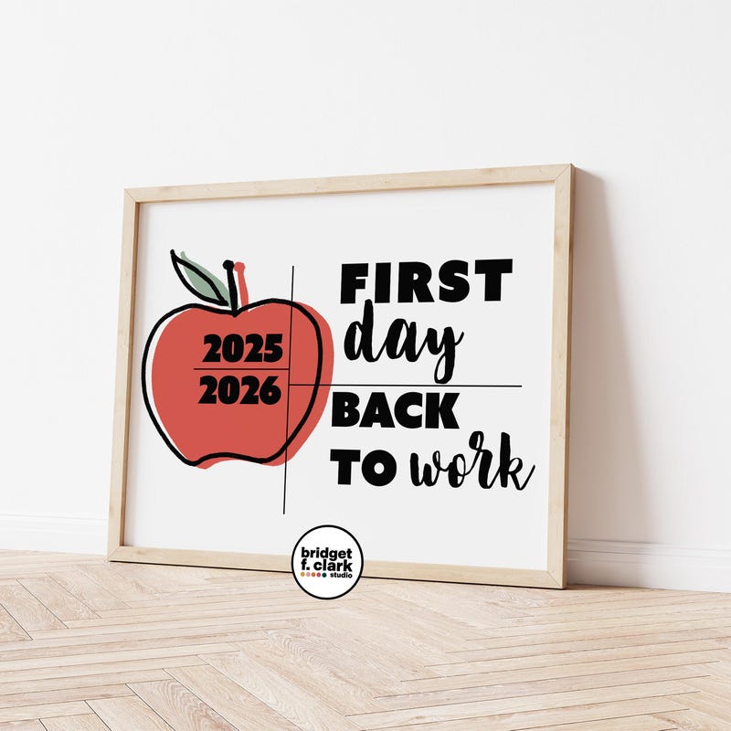 Welcome Back to Work Sign - Etsy