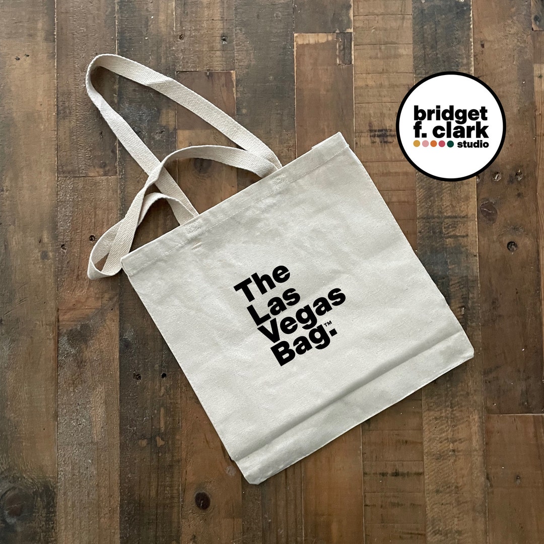 The Las Vegas Bag, Canvas Tote Bag, Reusable Bags, Nevada Gift, Market ...