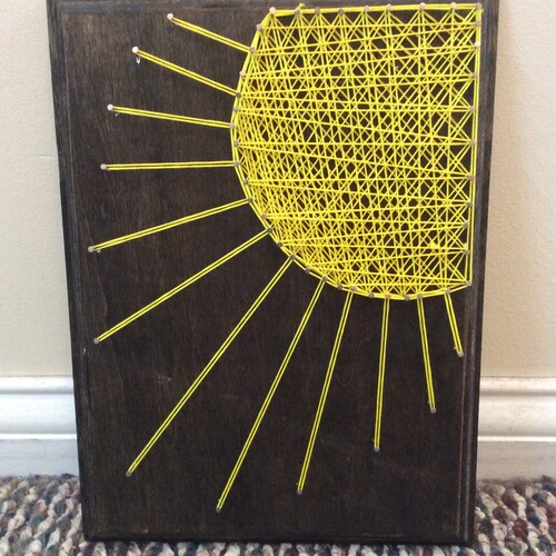 DIY Mini Watermelon String Art Kit | Etsy