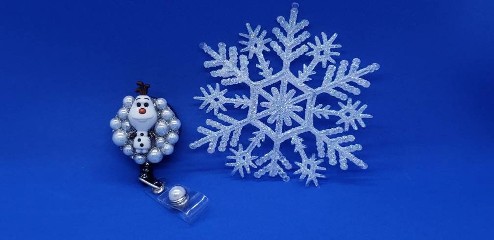 Disney's Frozen- Olaf Retractable Badge Reel - Etsy