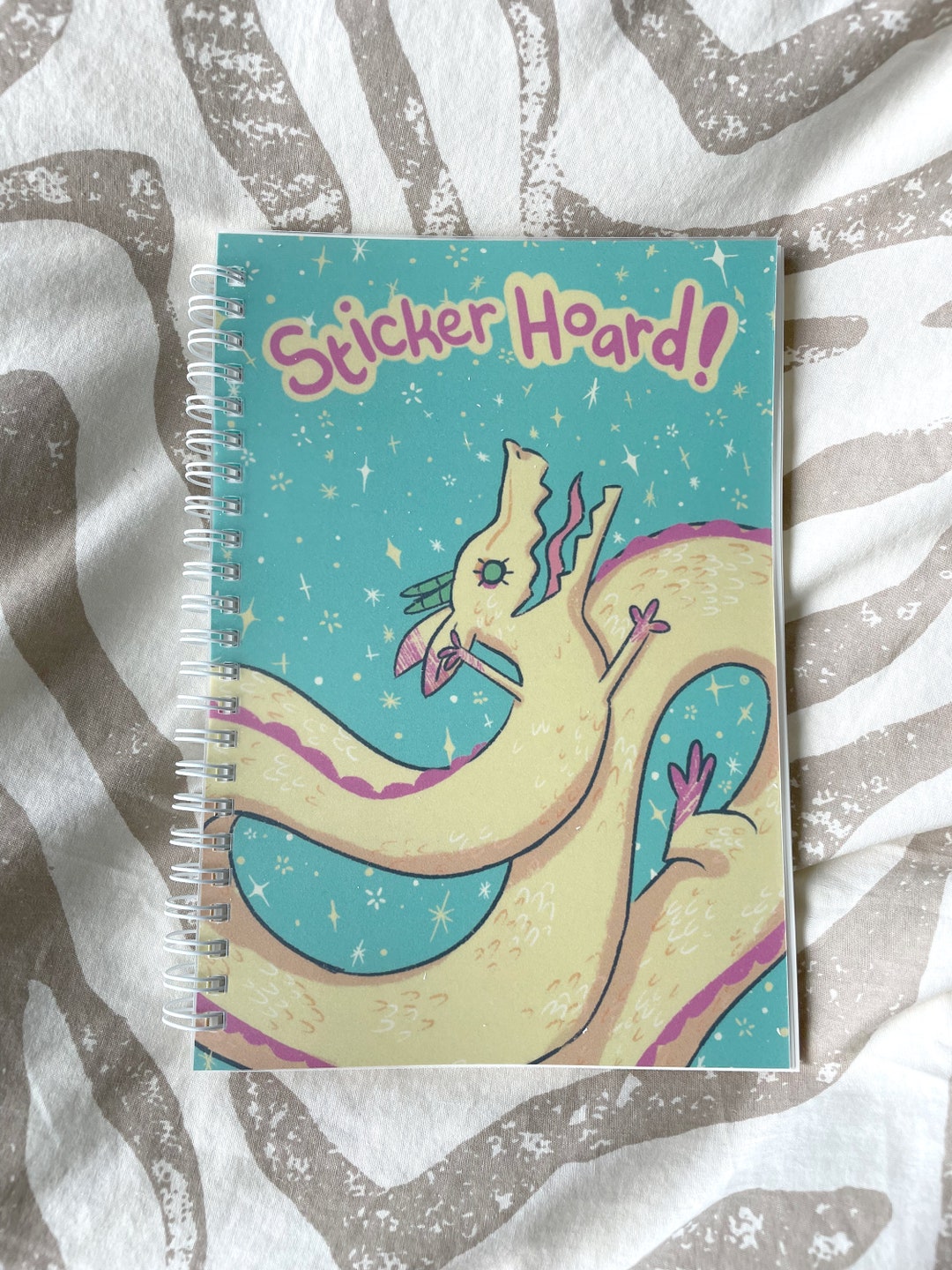 Dragon Hoard Reusable Sticker Book - Etsy