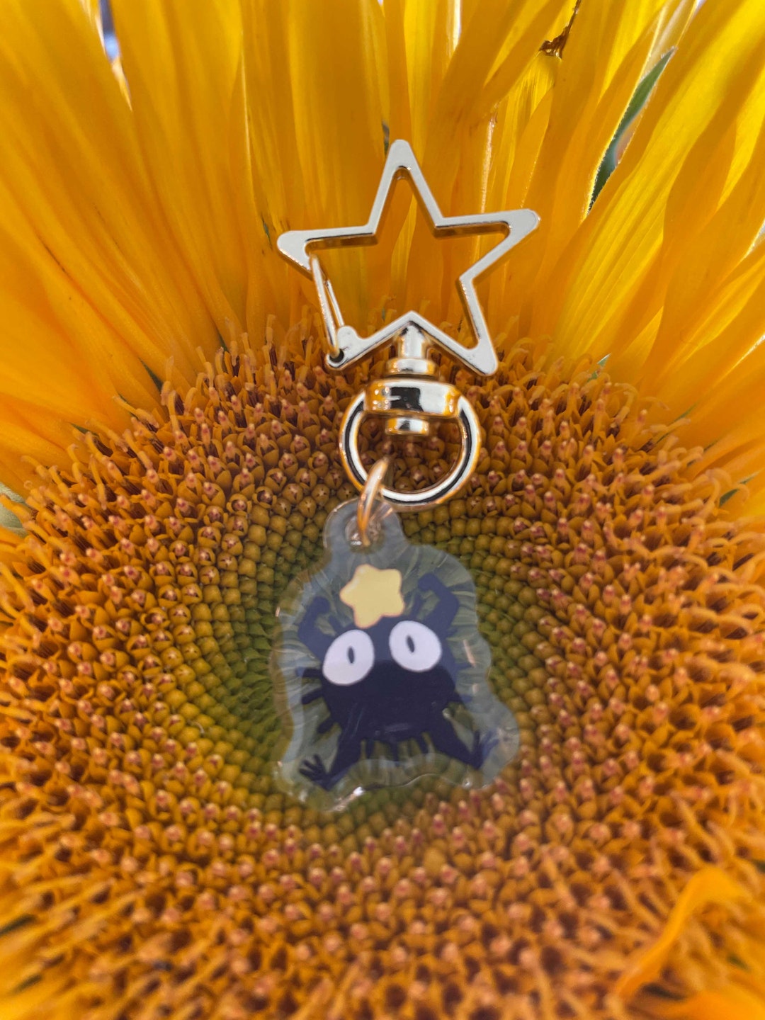 Soot Sprite Keychain - Etsy