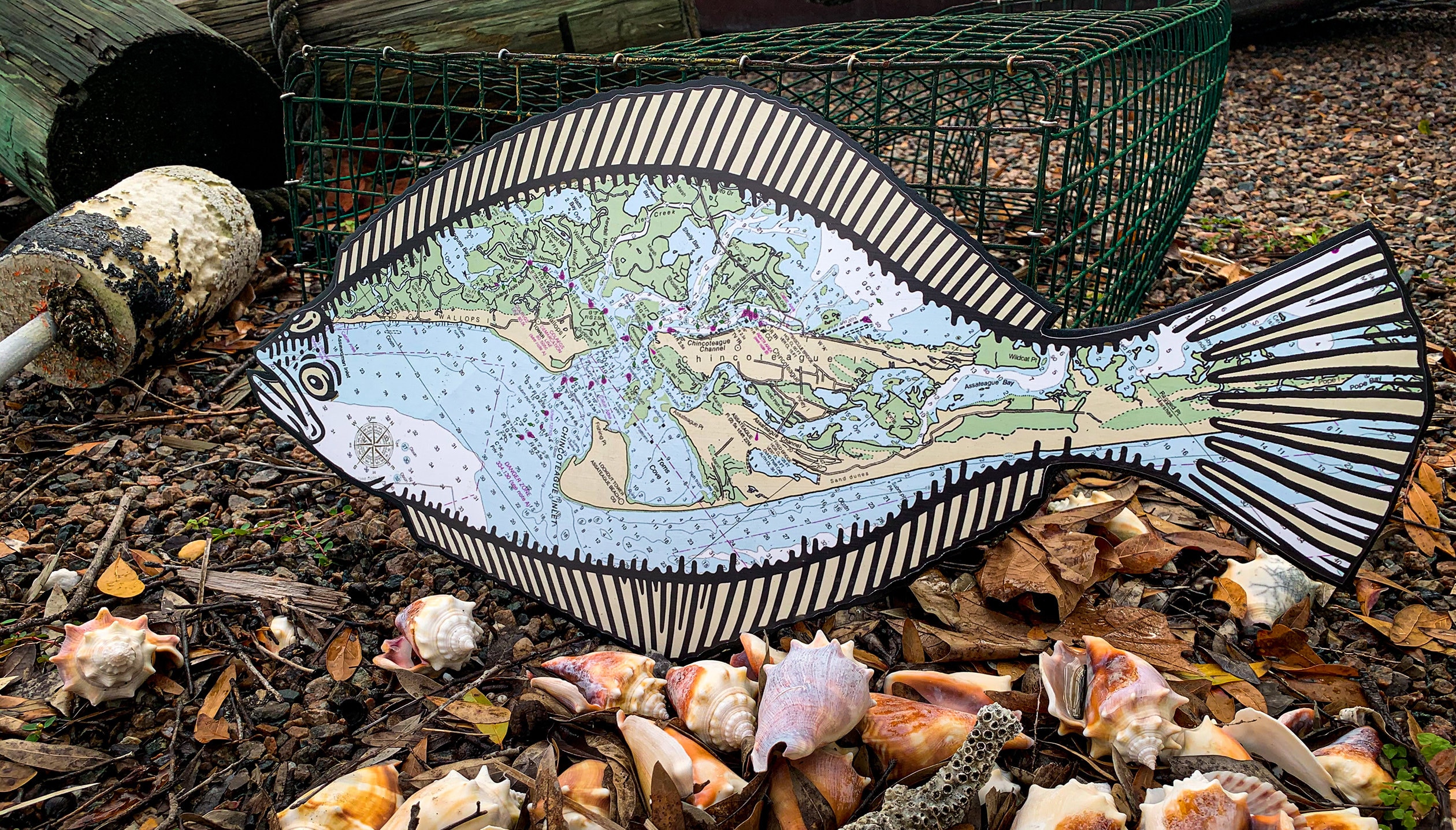Custom Fish Shape / Map Signs - Etsy
