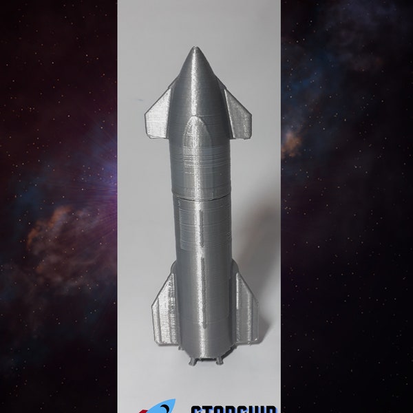 Spacex Starship Model - Etsy