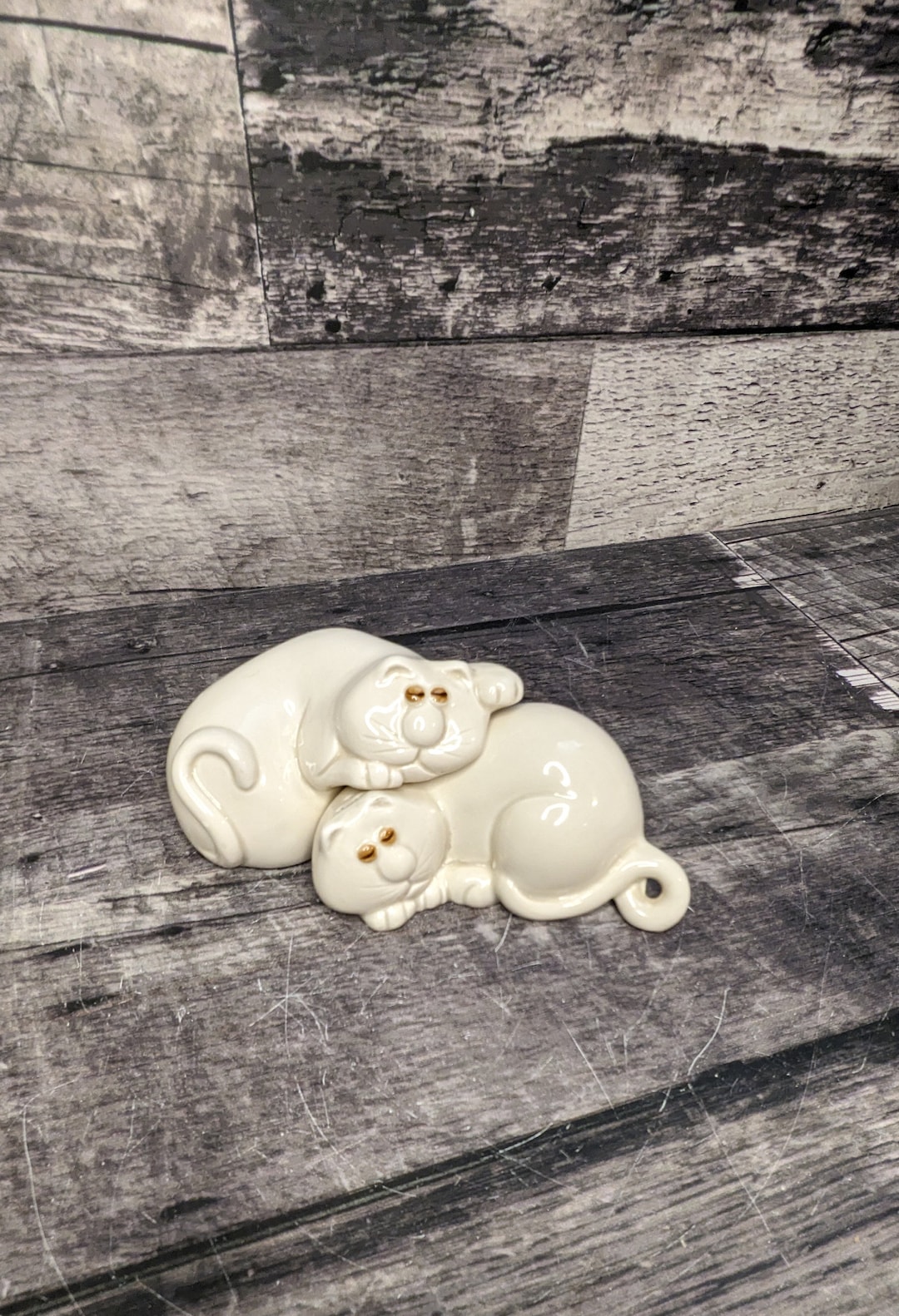 Fitz and Floyd Cat Nap Salt and Pepper Shakers - Etsy