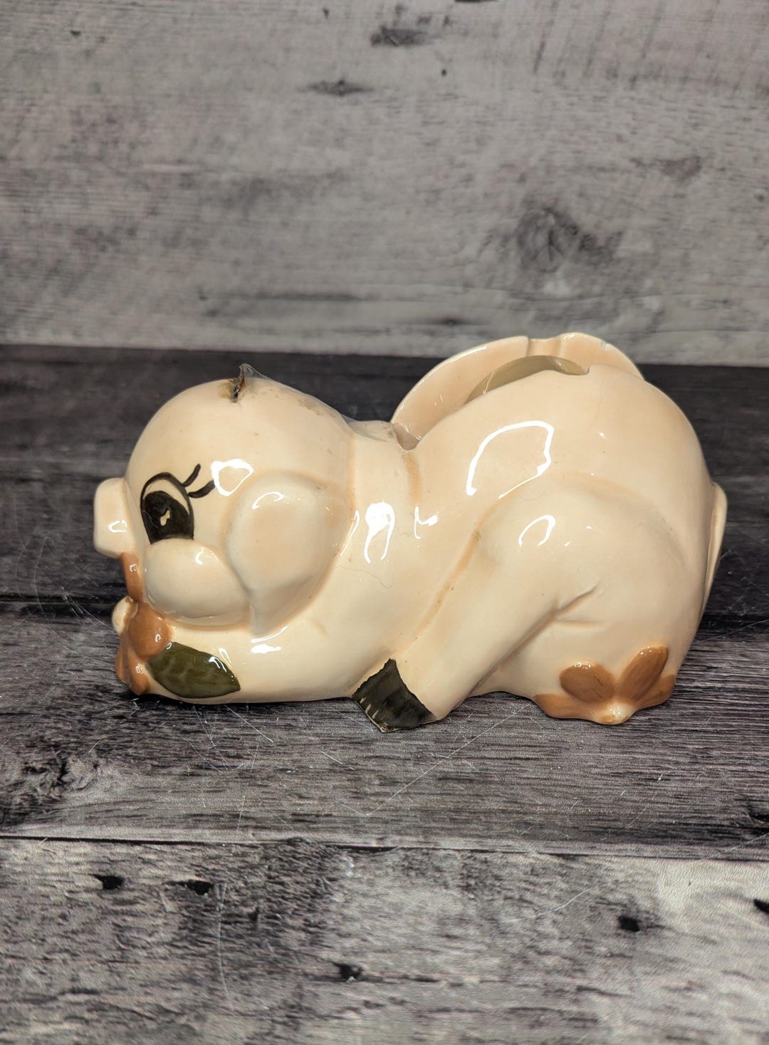 Ceramic Handcrafted Pig Tape Dispenser - Etsy