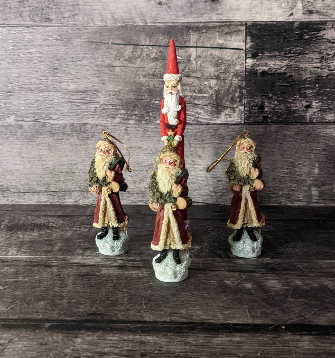 Resin Santas - Etsy