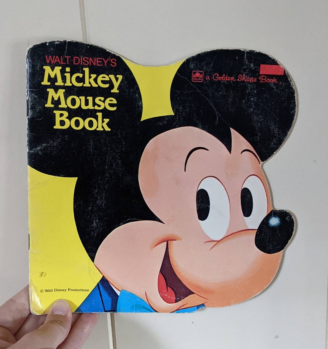 1965 Mickey Mouse Childrens Book - Etsy