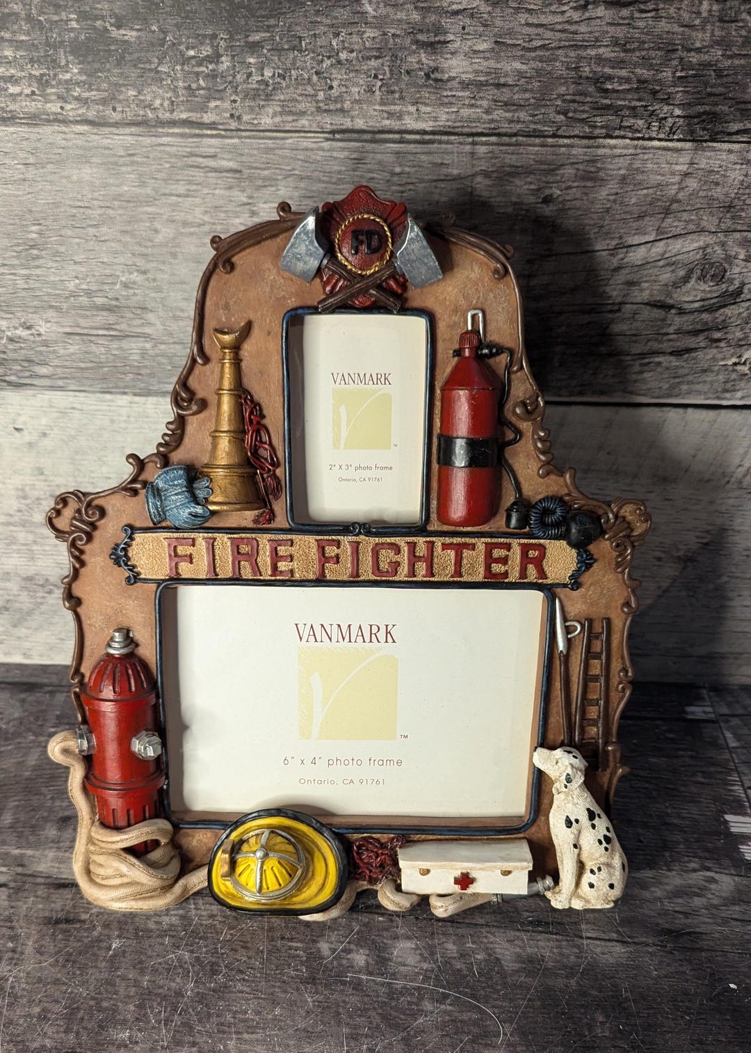 Gorgeous Firefighter Frame - Etsy