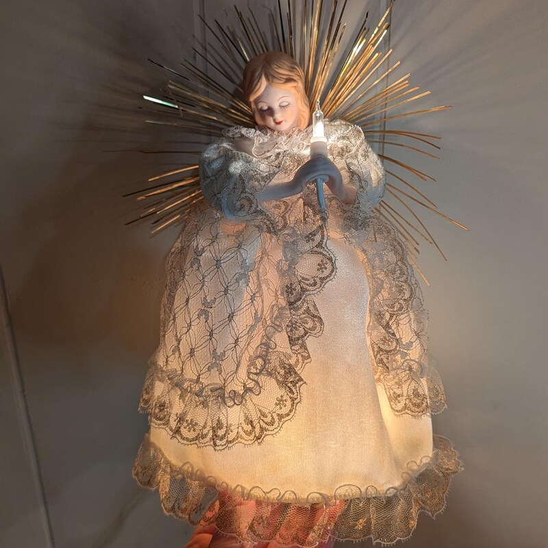 Vintage Angel Tree Topper - Etsy