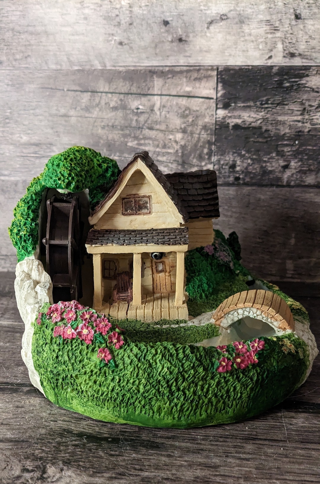 Resin Cottage Scene - Etsy