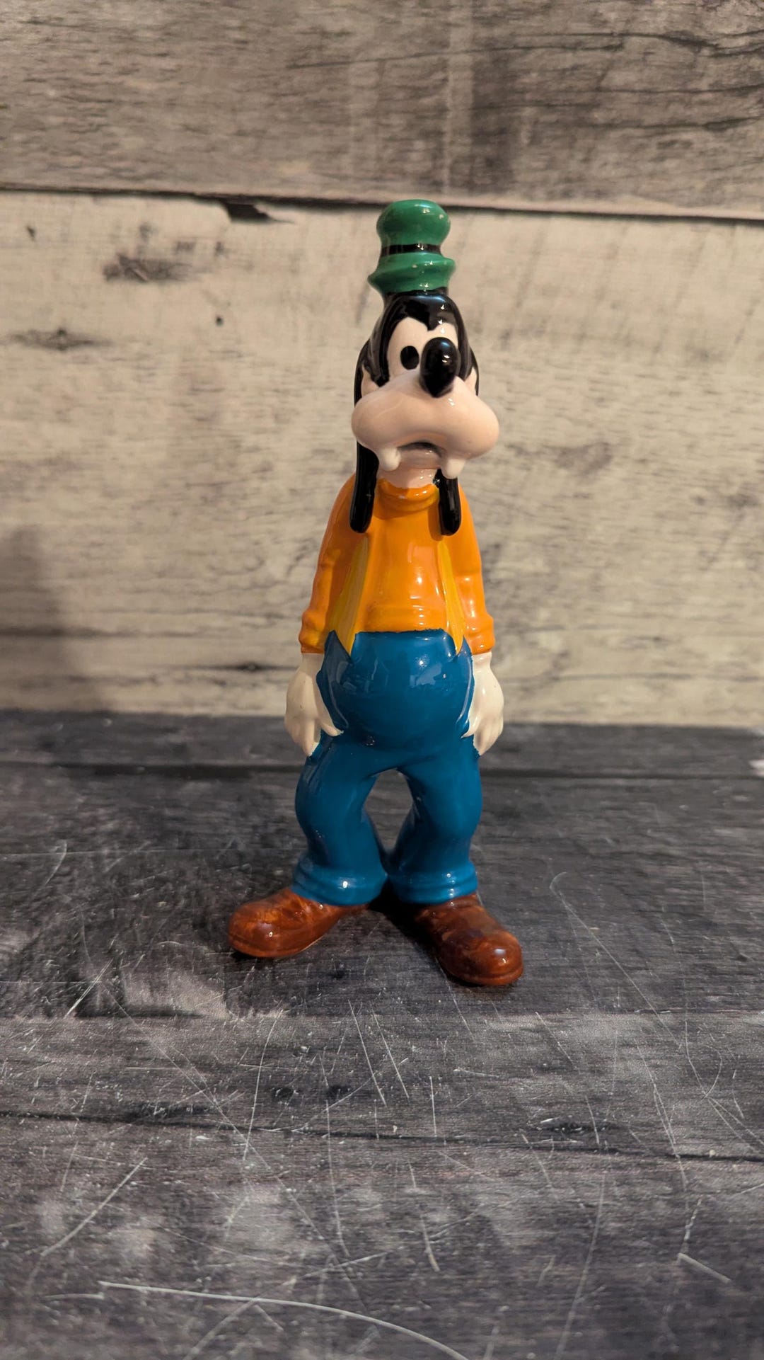 Vintage Ceramic Goofy Figurine - Etsy
