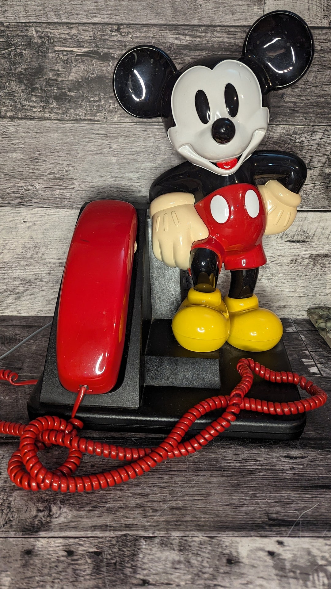 Mickey Mouse Landline Phone - Etsy