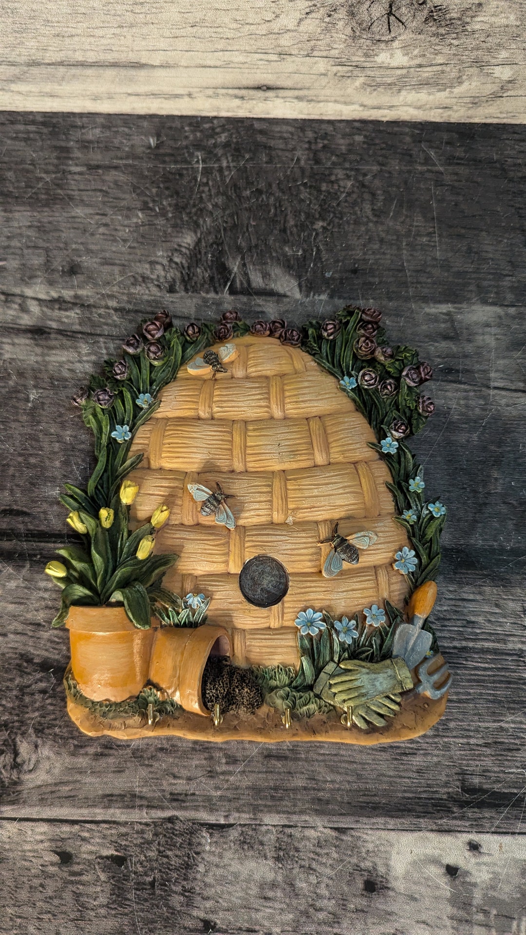 Resin Bee Hive Key Hanger - Etsy
