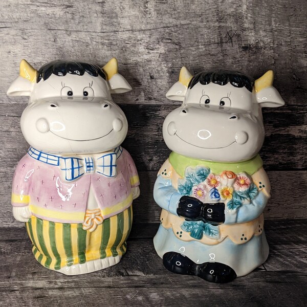 Cow Cookie Jar - Etsy