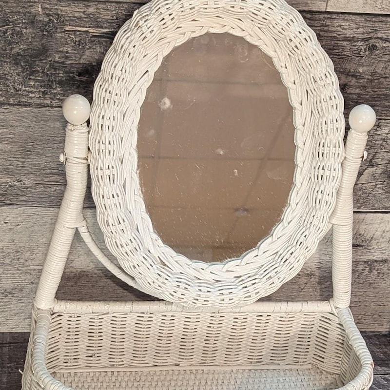 Wicker Vanity - Etsy