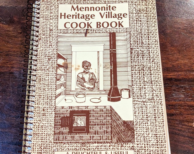 Vintage Canadian Mennonite Cookbook Cooking 1985 Cooking Baking Meats ...