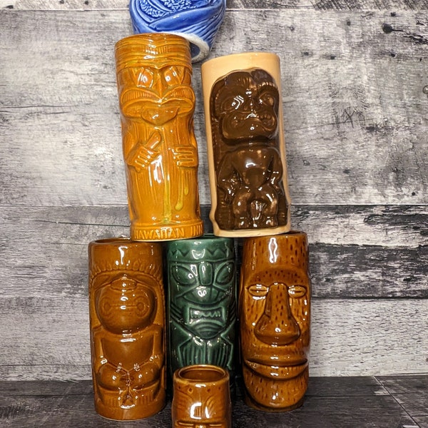 Tiki Glasses - Etsy