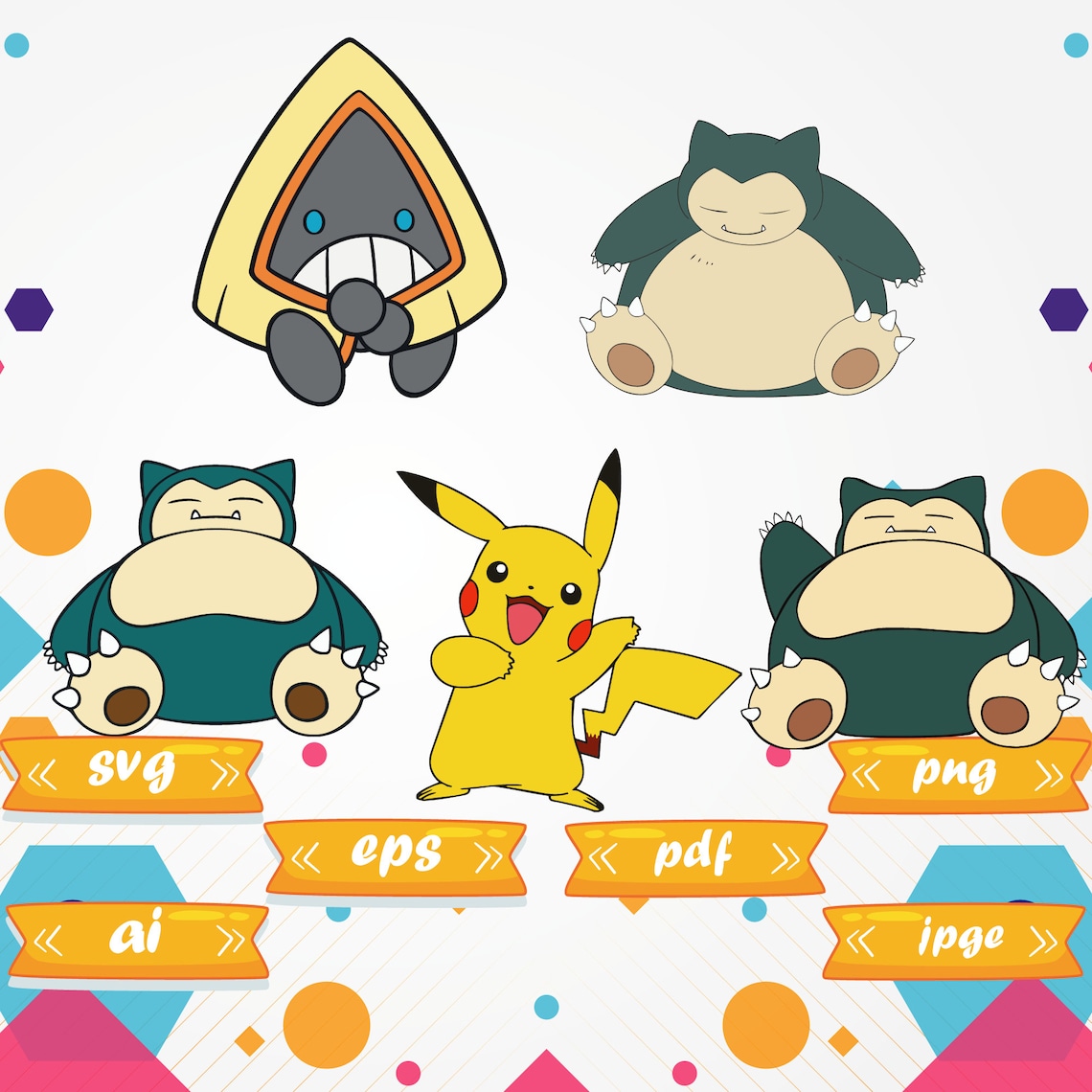Pokemon svg Snorlax svg SVGcut files silhouette Cricut | Etsy Pokemon svg Snorlax svg SVGcut files silhouette Cricut | Etsy