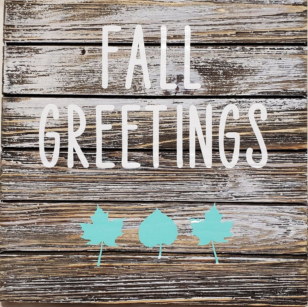 Fall Wall Sign - Etsy