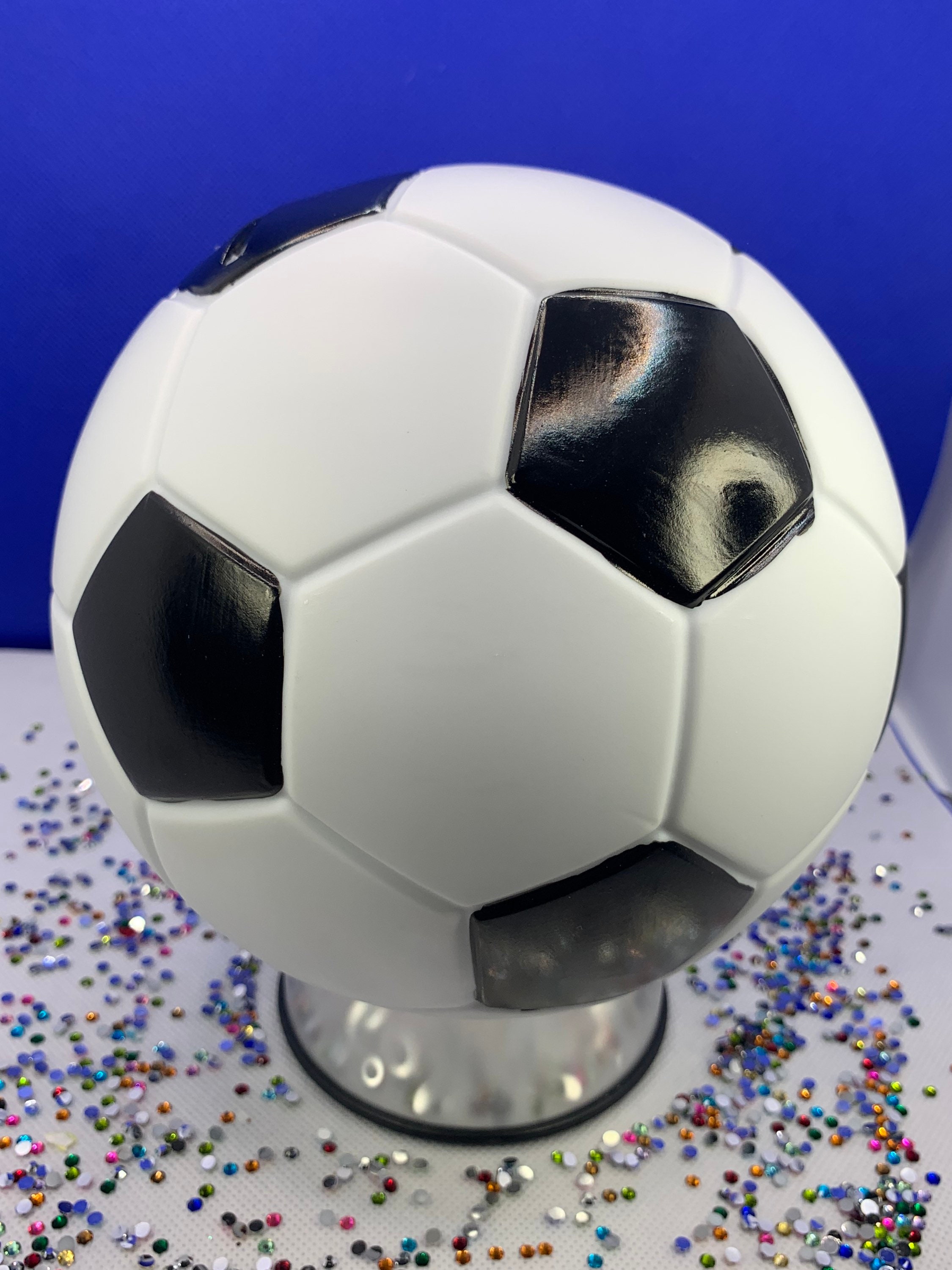 DIY Soccer Ball Money Bank - Etsy