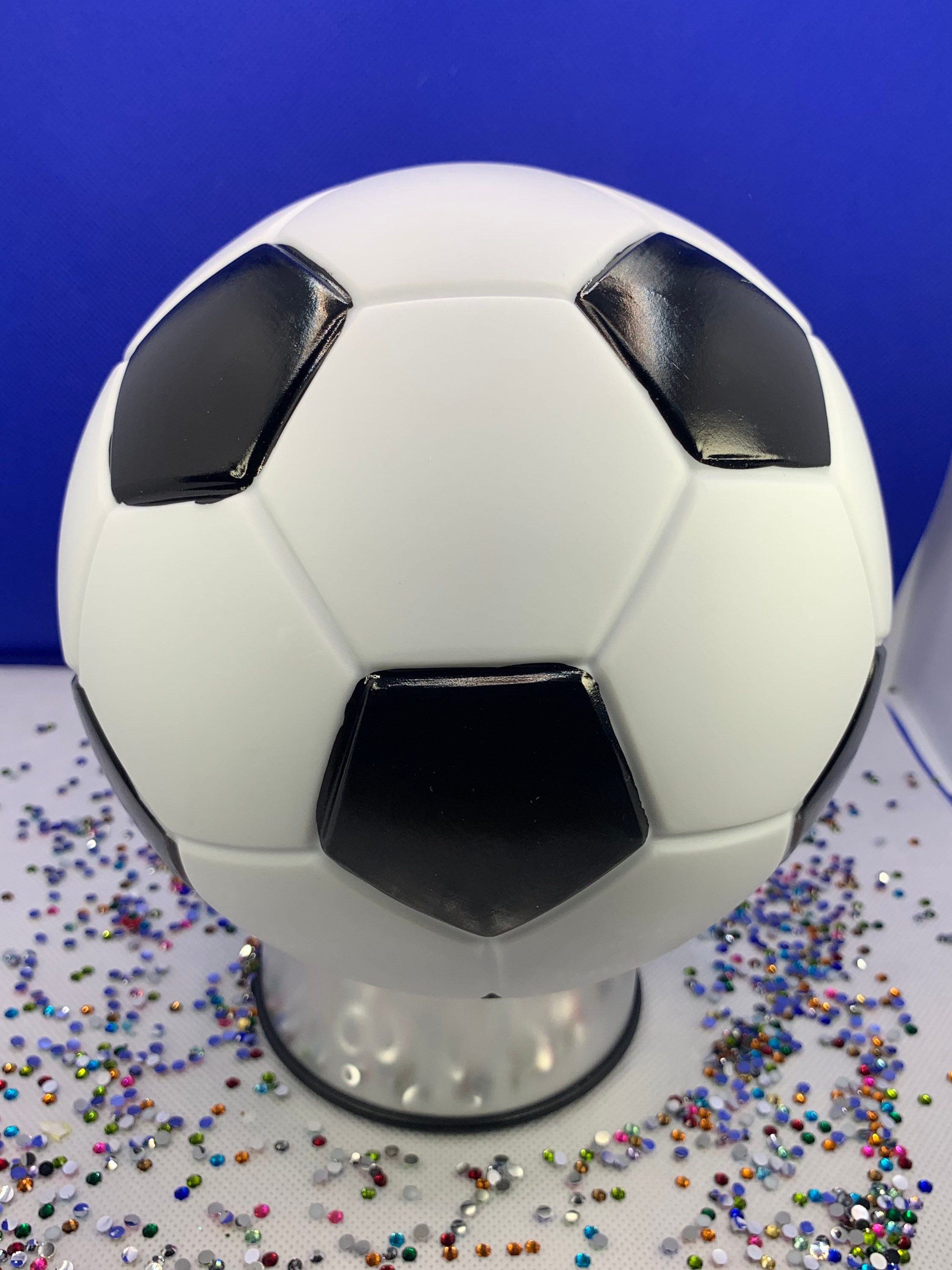 DIY Soccer Ball Money Bank - Etsy