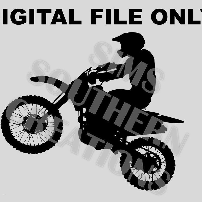 Motor Cross Svg - Etsy