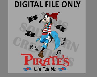 Pluto, It's a Pirates Life PNG,SVG,DXF File Only Instant Download - Etsy