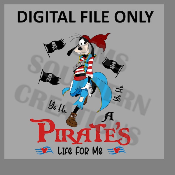 Goofy Pirate - Etsy