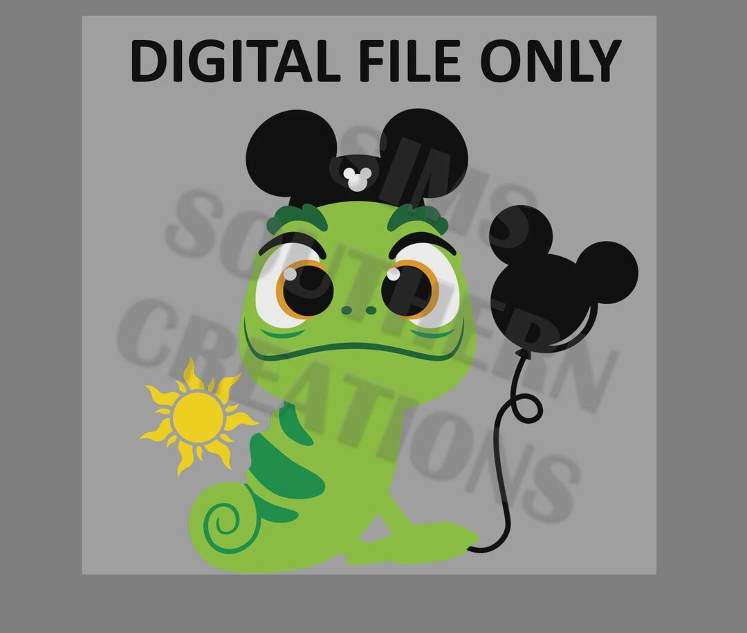 Pascal Inspired With Mouse Ears - SVG, PNG, DXF File Only Instant ...