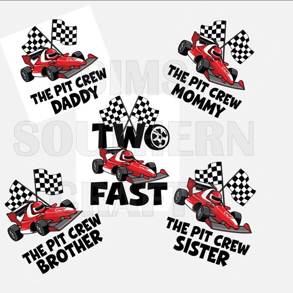Pit Crew Birthday Boy Svg - Etsy
