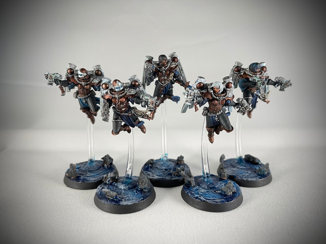 Seraphim Squad Adepta Sororitas Sisters Battle Pro Painted Warhammer ...