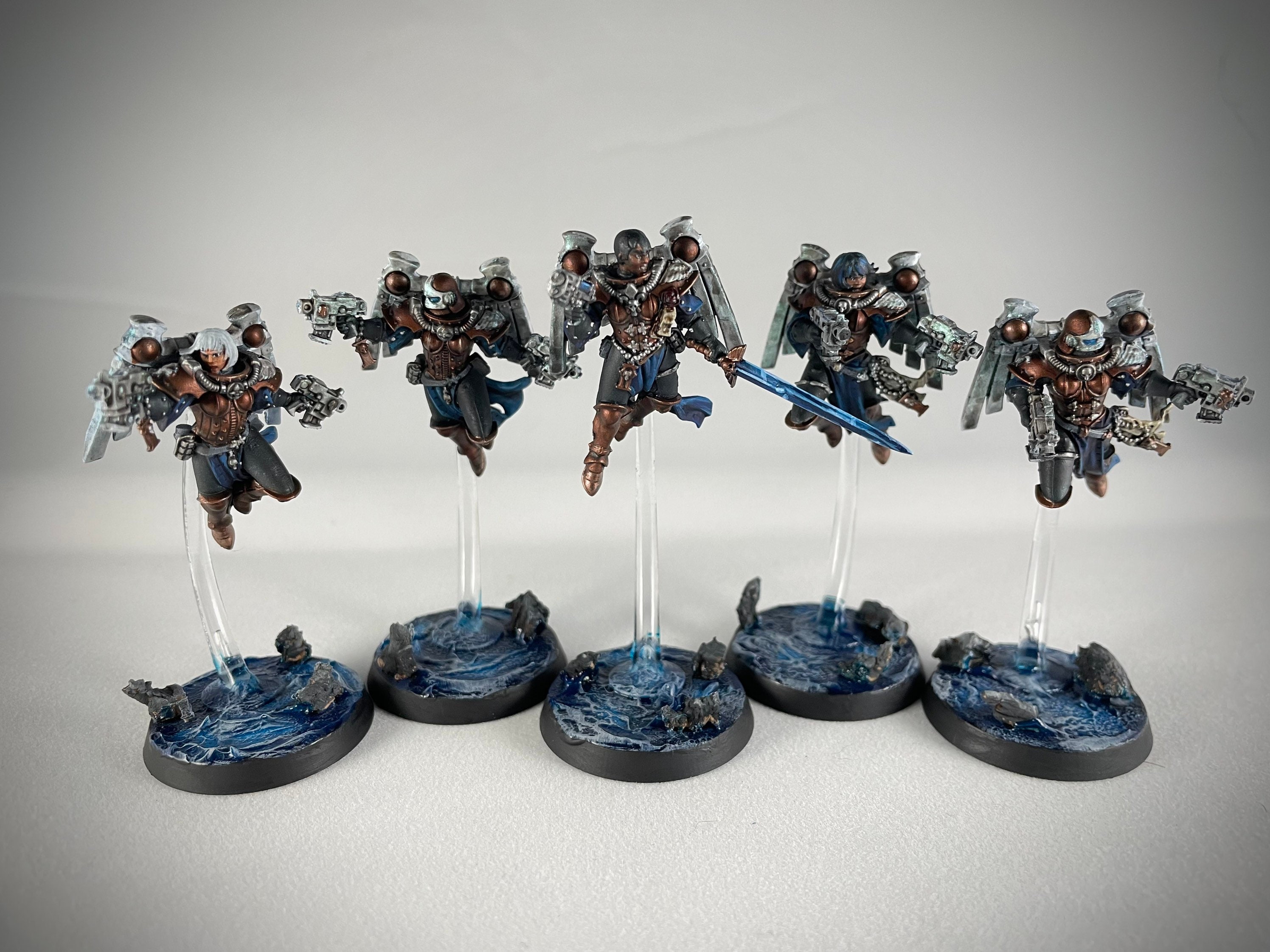 Seraphim Squad Adepta Sororitas Sisters Battle Pro Painted Warhammer ...