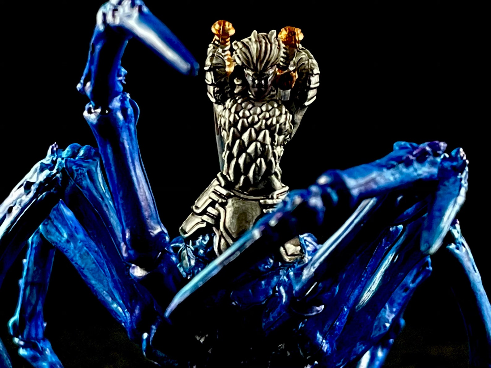 Drider Drow Dark Elf Spider Hand Painted Large Miniature Mini | Etsy