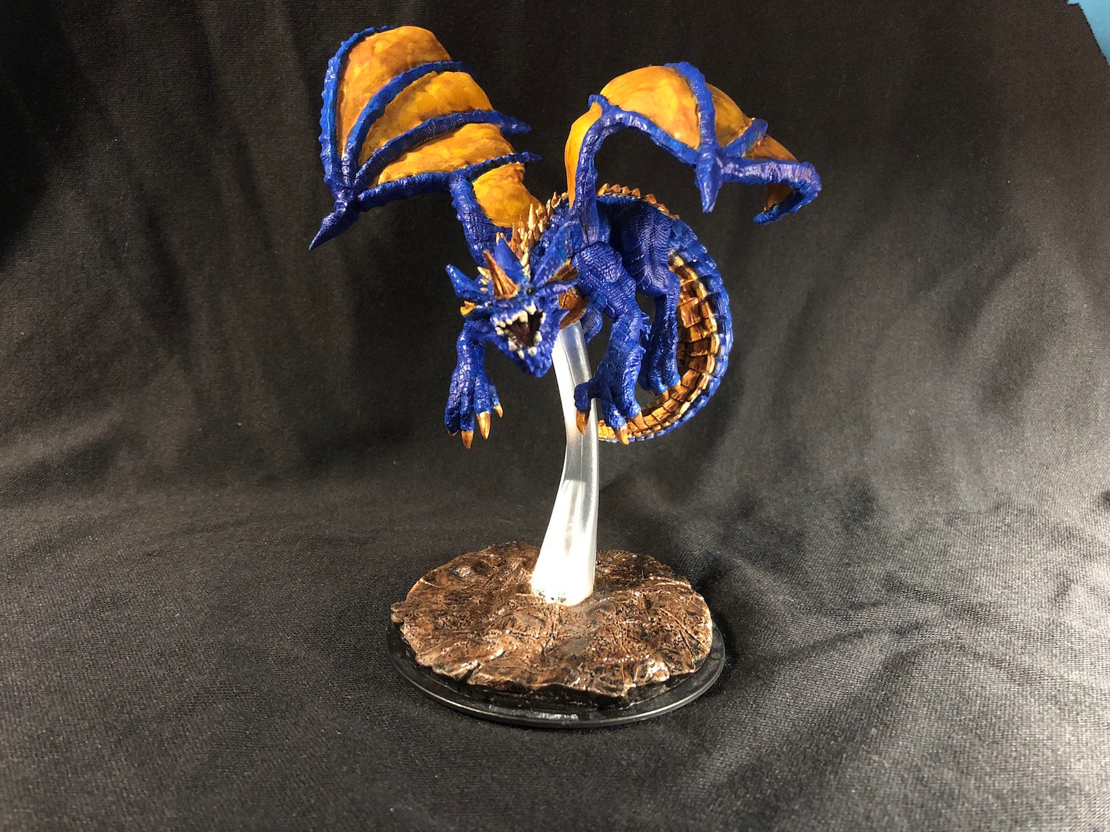 Hand Painted Young Blue Dragon Nolzurs Marvelous Miniatures - Etsy